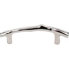 Top Knobs Aspen II Twig Pull 5 inch Center to Center Polished Chrome M1964 | CabinetParts.com