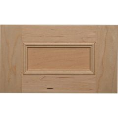 Drawer Front Sample - White Red Oak Square Veneer Panel - 15 inch Width ...